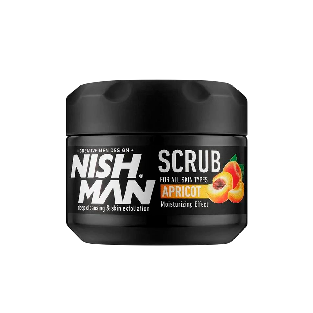 BIG APRICUT SCRUB EXFOLIANTE - NISHMAN – Tienda del Barbero