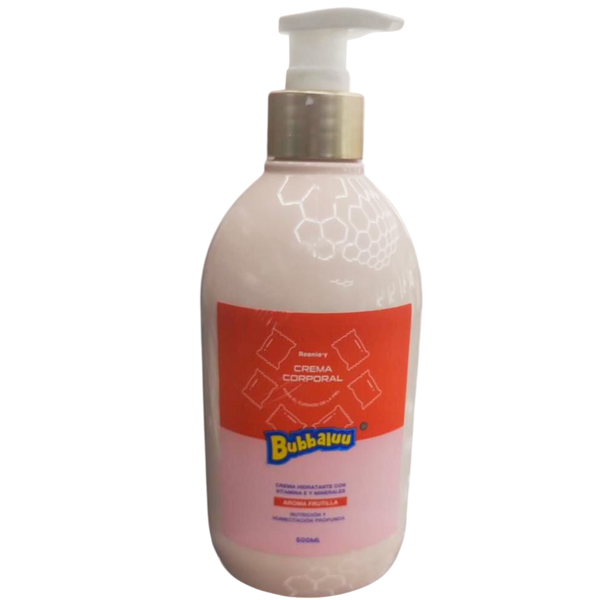CREMA HIDRATANTE BUBBALUU FRUTILLA - REANIA•Y – Tienda del Barbero