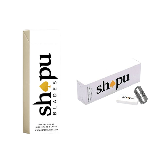 HOJILLAS SHAPU - 100 UNIDADES – Tienda del Barbero
