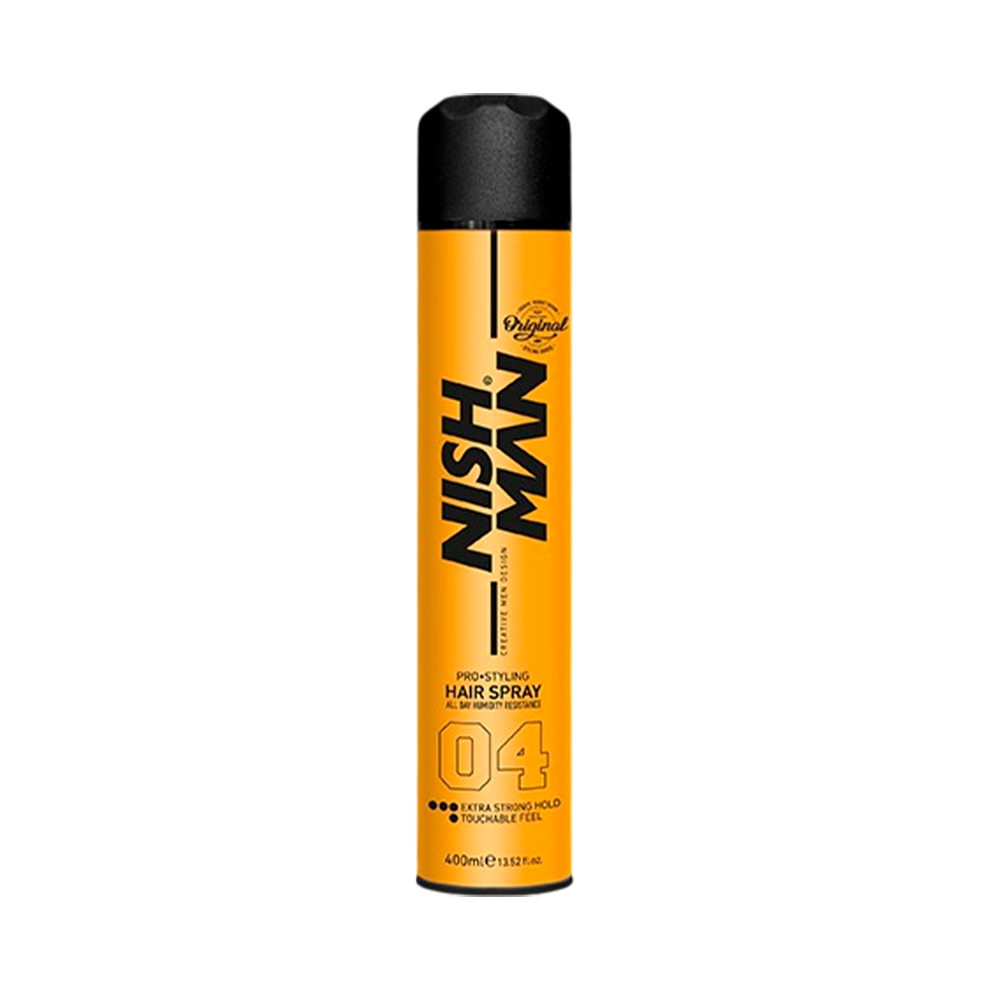 LACA HAIR SPRAY 04 EXTRA STRONG HOLD 400ML - NISHMAN – Tienda del Barbero